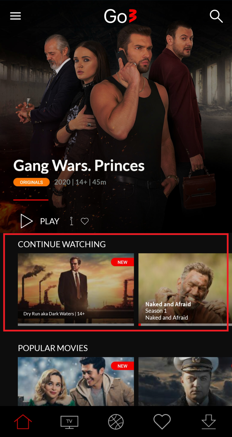 Continue watching – Go3 abi